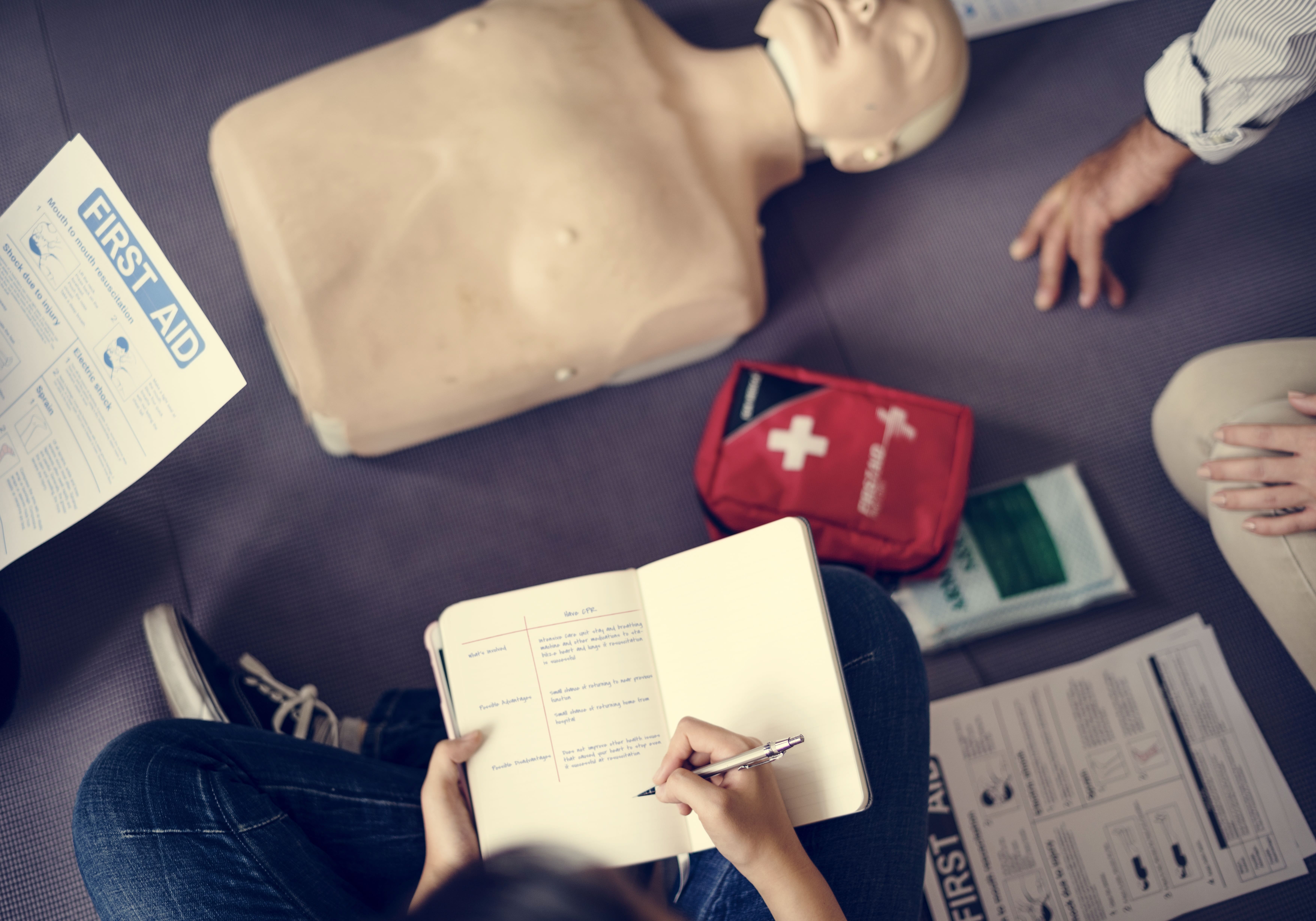 First Aid At Work Level 3 vs Level 6. What is the difference?