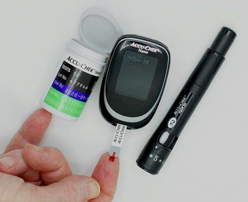 First aid for diabetes