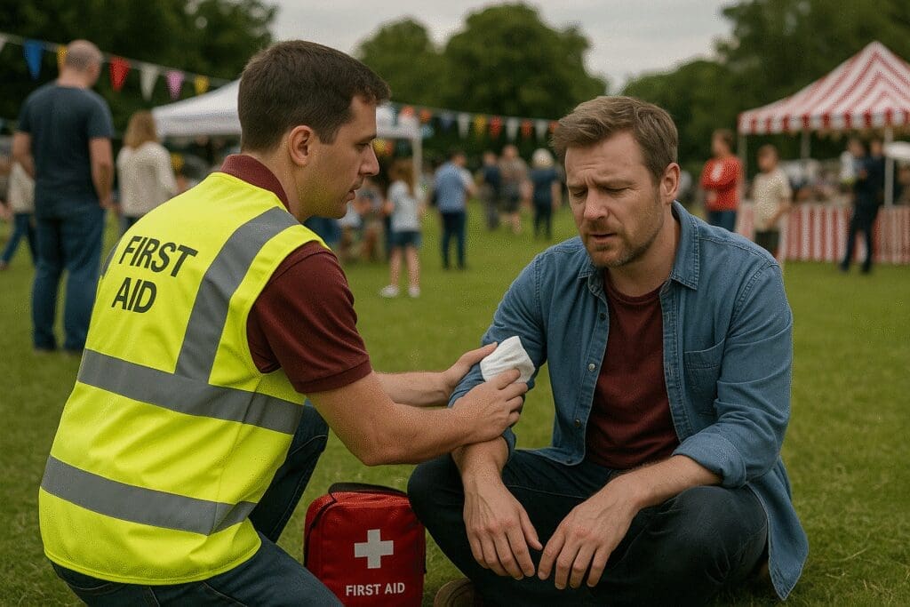 Public Access Trauma Kit (PAcT). a specialist first aid kit